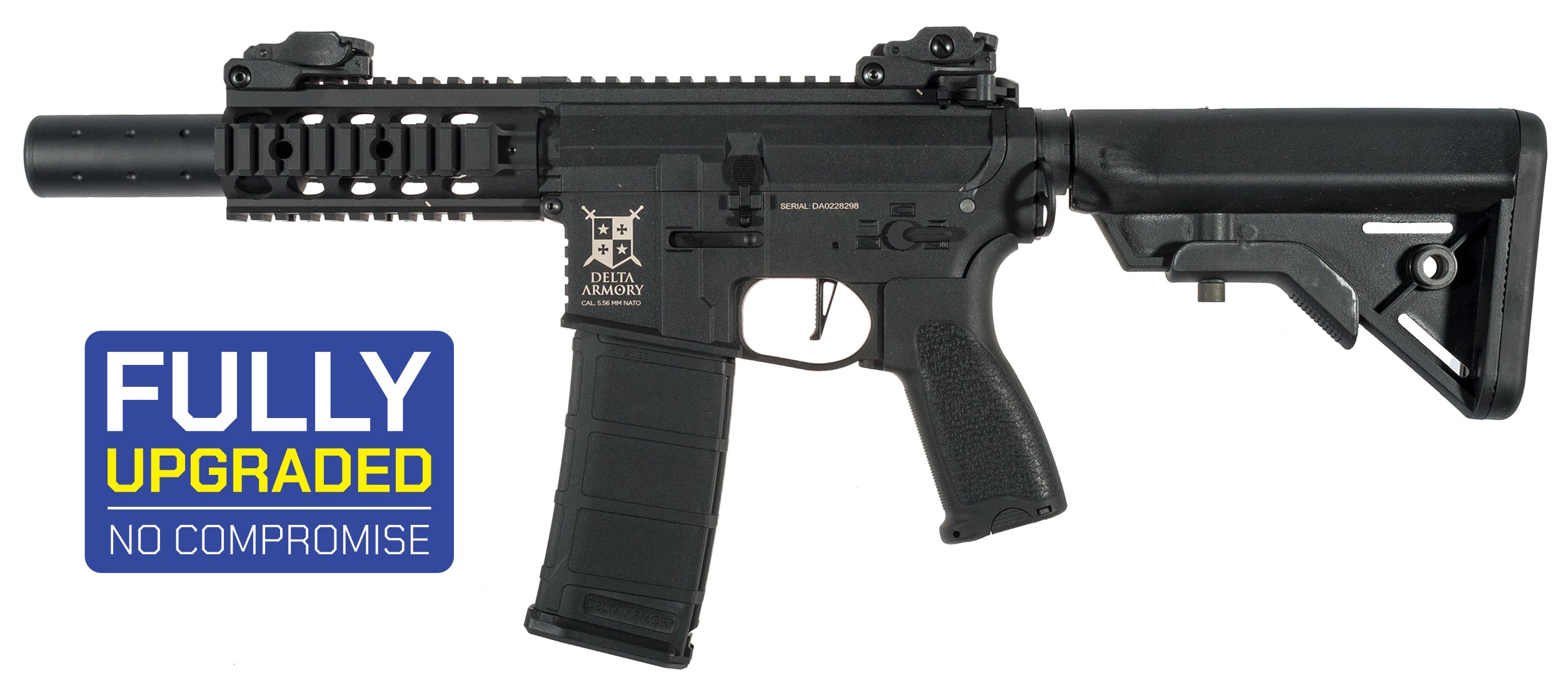 airgun.at - Delta Armory AR15 SilentOps CQB Bravo ETU Black